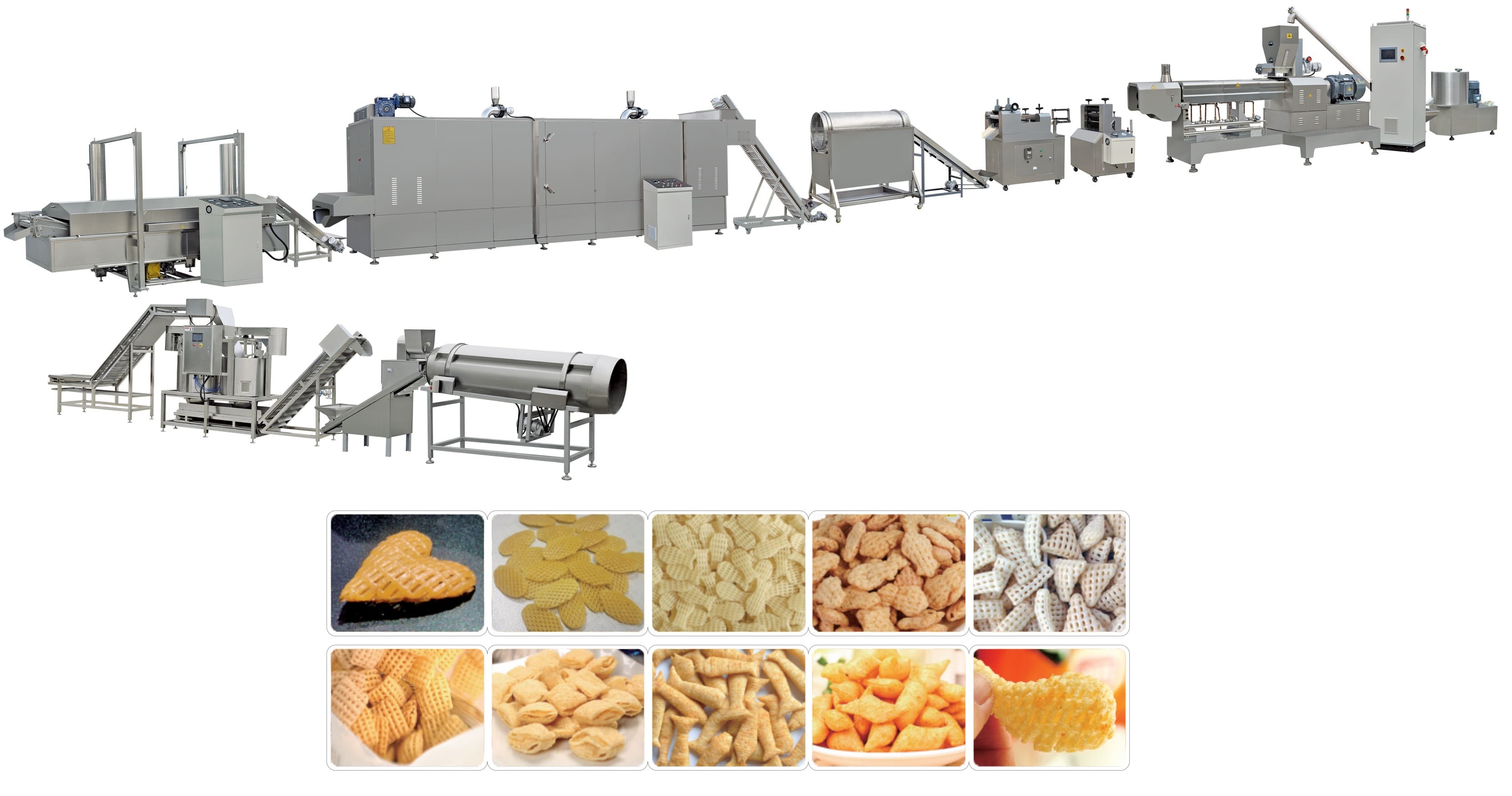 3D 2D Pellet Snacks Processing Line Factory_Manufacturers_Suppliers ...
